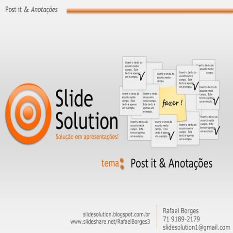 Slide Solution: Post It | PDF
