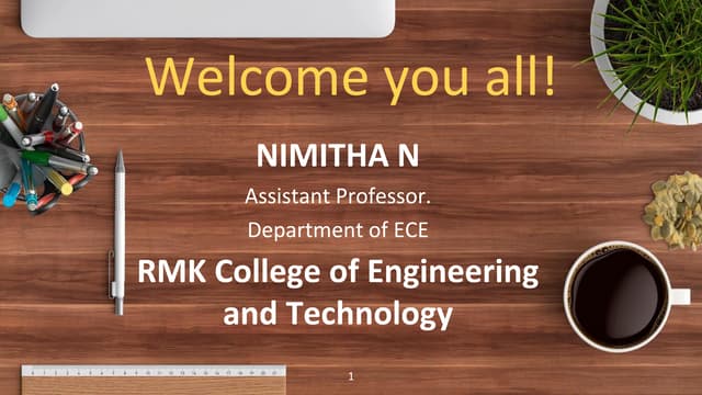 1. elementary signals | PPTX