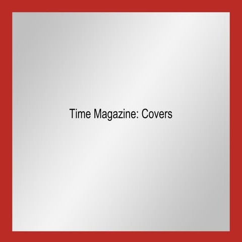 Time magazine covers | PPT