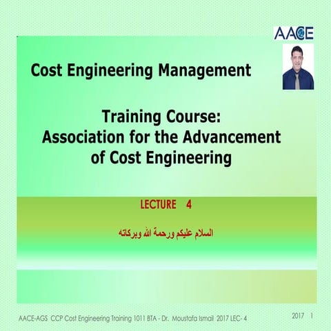 Aace factored cost estimation | PDF