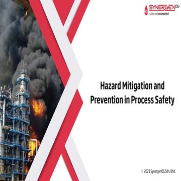 Hazard Mitigation and Prevention in Process Safety | PDF