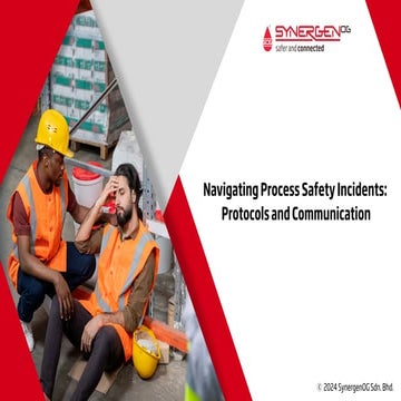 Navigating Process Safety Incidents: Protocols and Communication | PDF