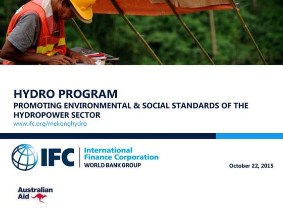 Project Cycle and the World Bank Environmental and Social Framework ...