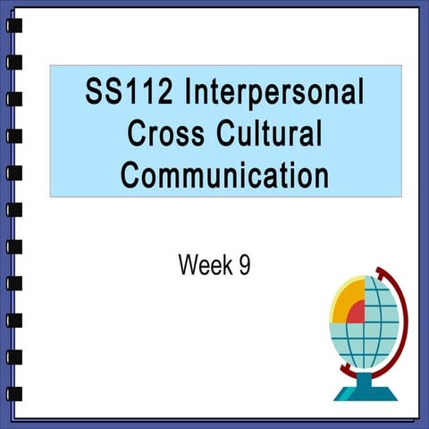 Ss 112 week nine powerpoint | PPT