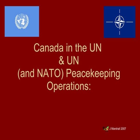 SS 11 Canada and United Nation | PPT