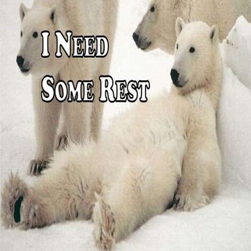 I Need Some Rest | PPT