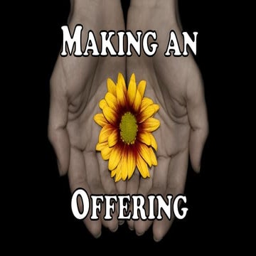 Making an Offering | PDF