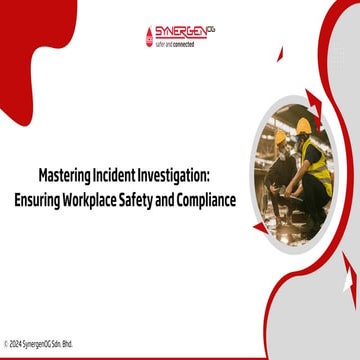 Mastering Incident Investigation: Ensuring Workplace Safety and ...