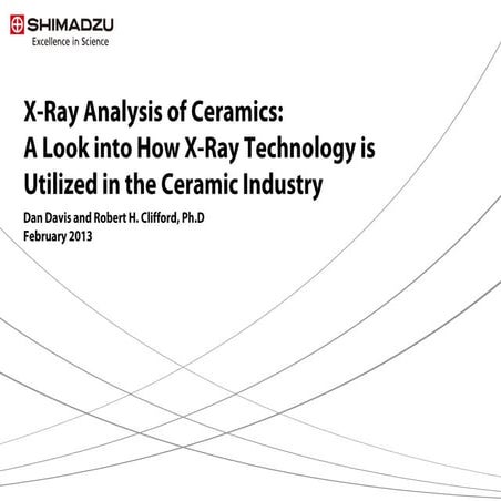 X-Ray Analysis of Ceramics | PPT
