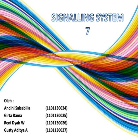 SS7 - Signalling System 7 | PPSX