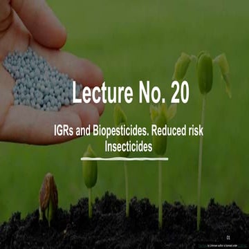 SSAC Lecture no.20 .pptx | Agriculture | Industries