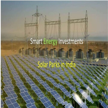 Solar Parks - SSAEL | PPTX