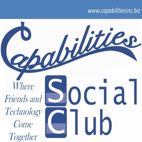 Capabilities Social Club | PPTX