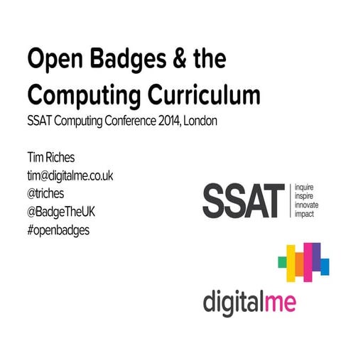 SSAT Computing Conference | PPT
