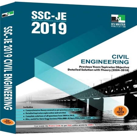 SSC-JE 2019 Civil Engineering Previous Years Topicwise Objective ...
