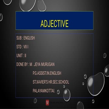 SSC Adjective 2.pdf competitive exams... | PPT
