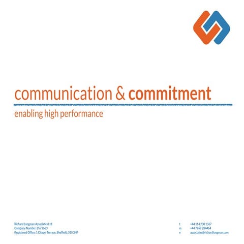 Communication & commitment | PDF