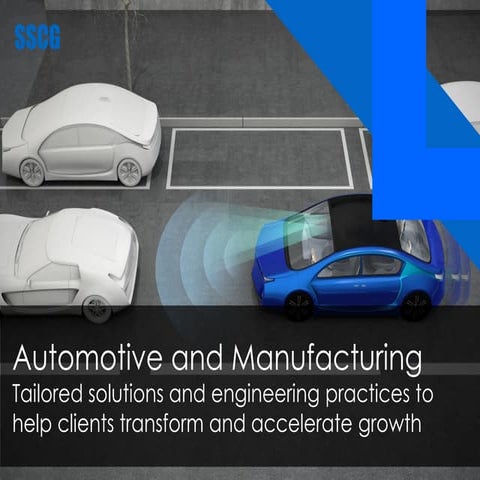 SSCG Automotive and Manufacturing Services | PPT