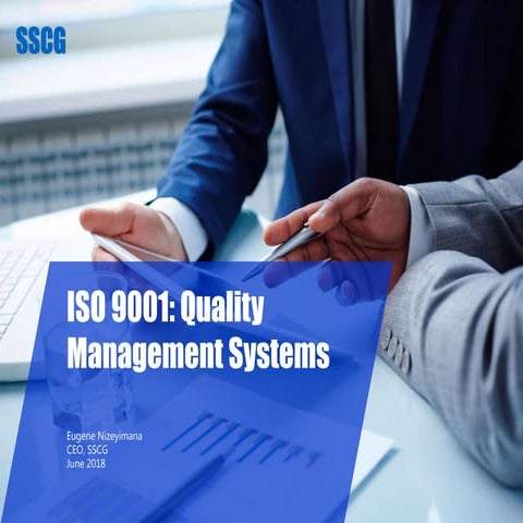SSCG ISO 9001 Quality Management Systems (QMS) | PPTX | Business ...