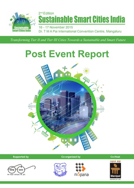Sustainable Smart Cities India presentations