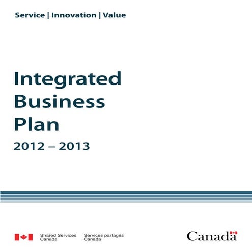 Ssc integrated business plan ibp 2012 e va9_d1 | PDF