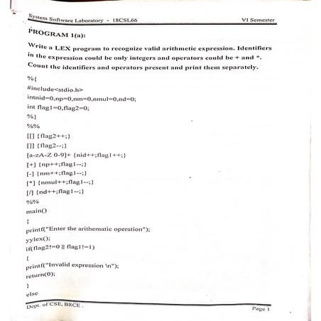 SSC lab manual | PDF