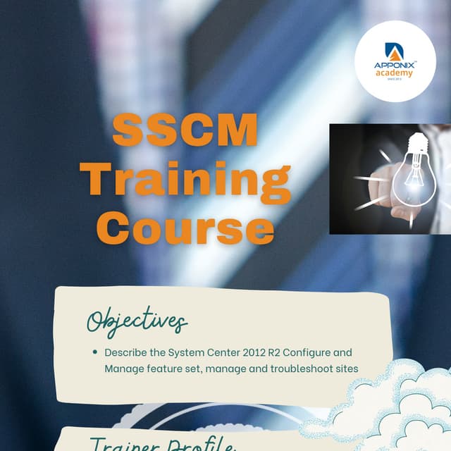 Sscm training course | PDF