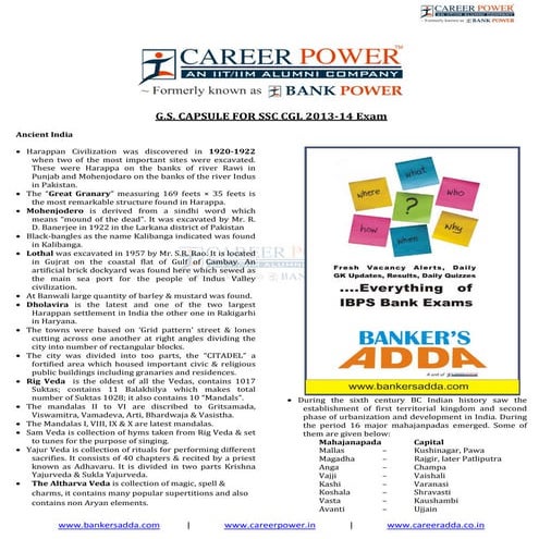 Ssc power capsule_2014 | PDF
