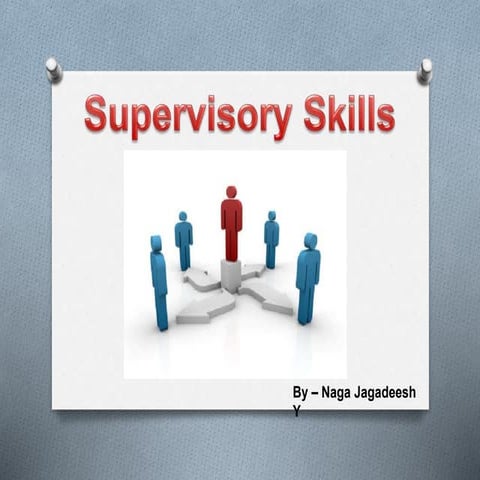 Supervisor Skills | PPTX