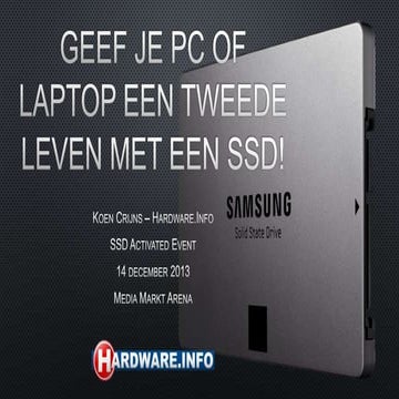 Hardware.Info / Samsung SSD Activated Event | PPT