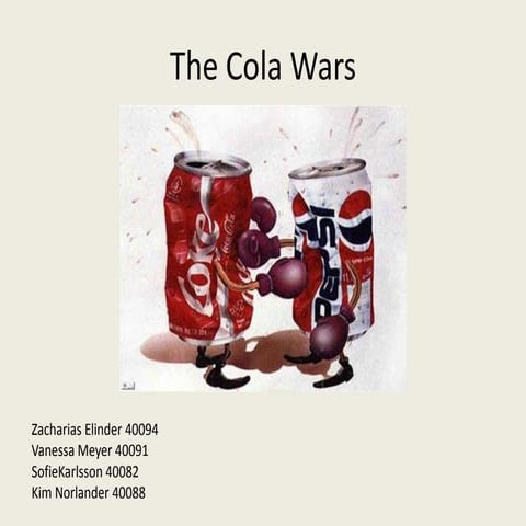 Cola Wars | PPTX