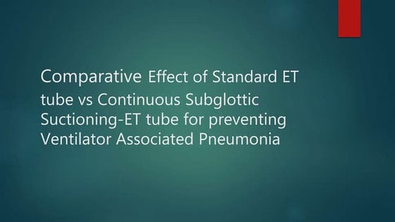 Introduction To The Visual Infusion Phlebitis Vip Score Ppt