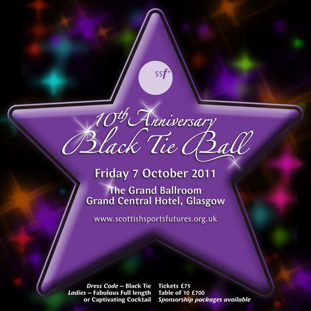 Ssf Anniversary Ball Booking Form | PDF