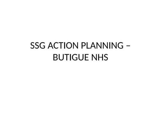 SSG ACTION PLAN SY 2022-2023.docx | Secondary Education | Education