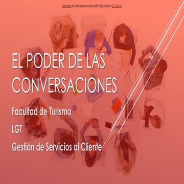 El Poder de las Conversaciones | PDF