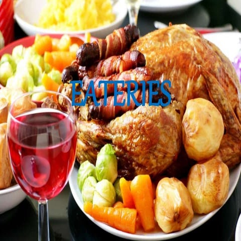 TYPES OF FOODS SERVED IN HOTELS | PPTX