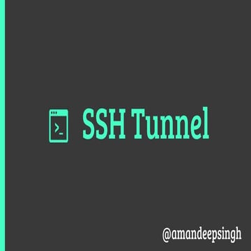 Ssh Tunnel Ppt