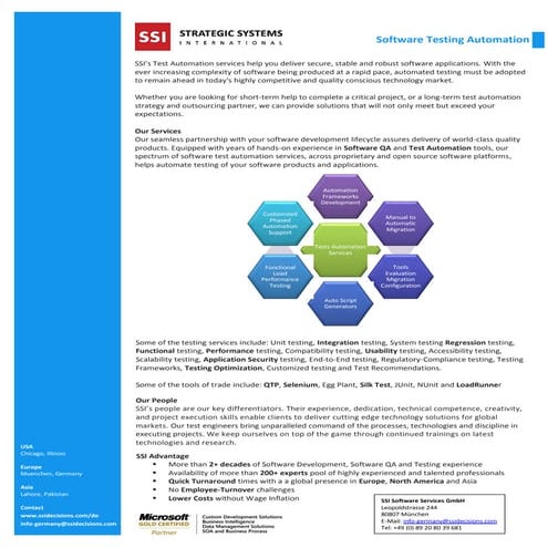 Automated Software Testion | PDF