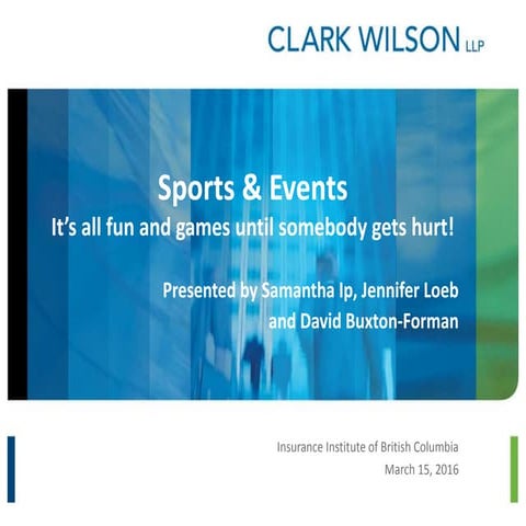 Sports & Events | PPT
