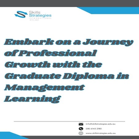 Embark on a Journey of Professional Growth with the Graduate Diploma in ...