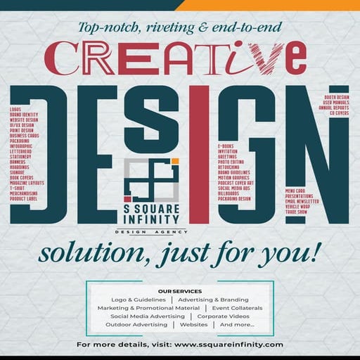 TOP-NOTCH CREATIVE DESIGN SOLUTION CUSTOM MADE FOR YOU! | PDF