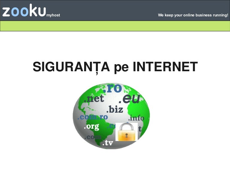 Securitatea pe internet
