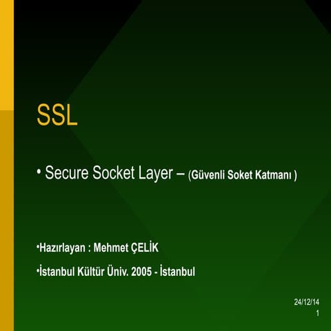 Ssl ppt | PPT