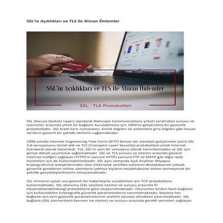 SSL-TLS Guvenlik | PDF