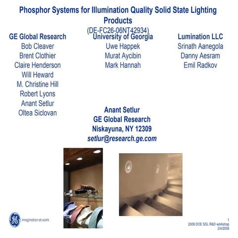 DOE Phosphors | PPT