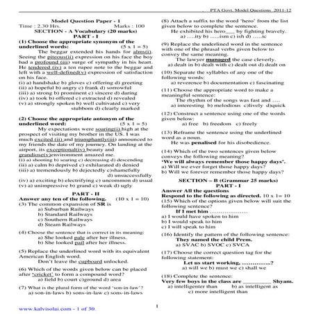 Sslc english-iii-paper-5-sets-of-pta-model-question-papers30-pages ...