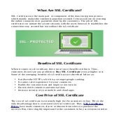 Ssl Certificate Price List | List of Top SSL Certificate Providers 2024 ...