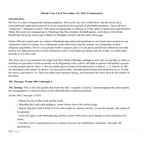 Ss lesson112413.commentary | DOCX