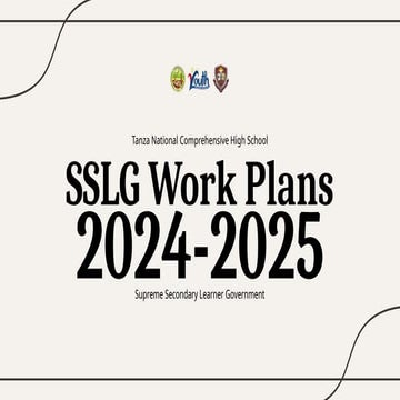 SUPREME SOCONDARY LEARNER GOVERNMENT WORK PLAN | PPTX