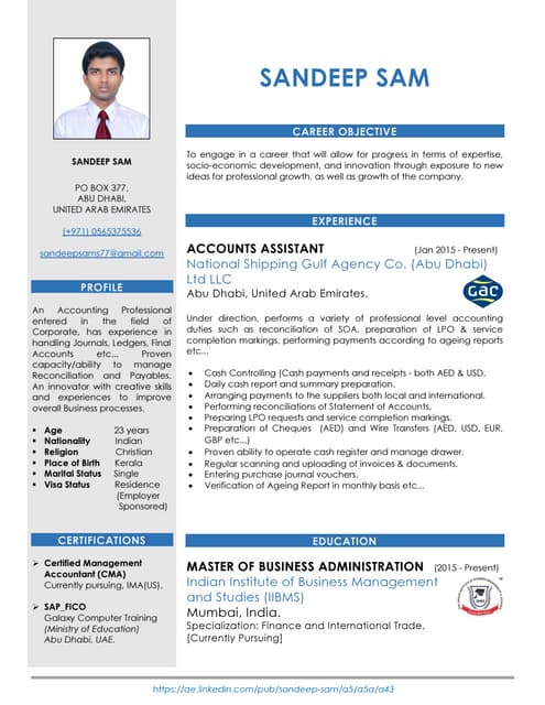 Abdul Basit C.V Jan 2016 | PDF